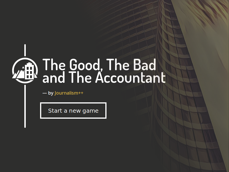 The Good, The Bad and The Accountant - Journalism++